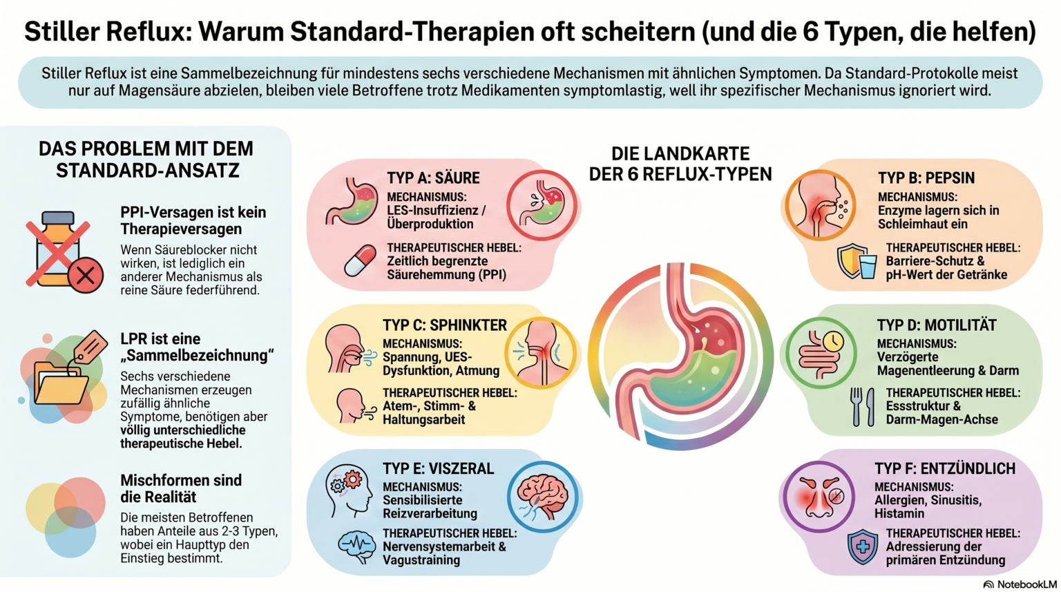 Stiller Reflux ist kein einheitliches Krankheitsbild » Stiller Reflux